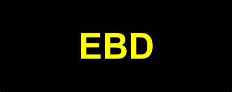 What Is Ebd In Cars Carbiketech