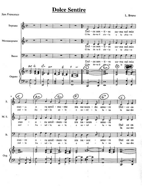 Dolce Sentire Partitura Pdf