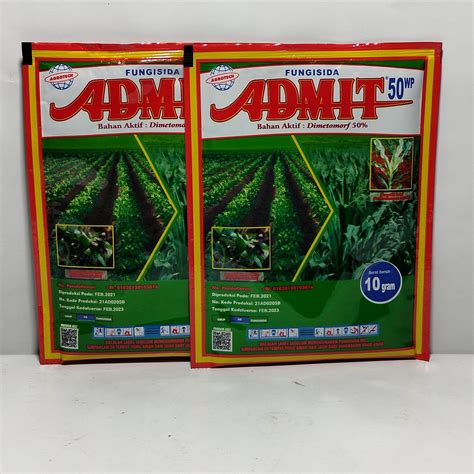 Fungisida ADMIT WP Gr Obat Bulai Jagung Untuk Pencegah Dan Pembasmi Jamur Busuk Daun Dan