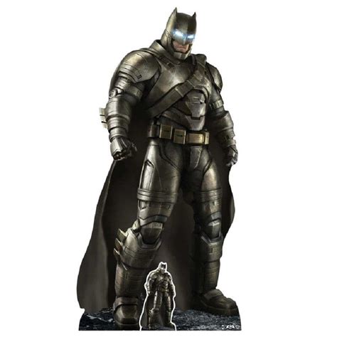 Batman V Superman Armoured Suit Batman Ben Affleck Life Size Cardboard