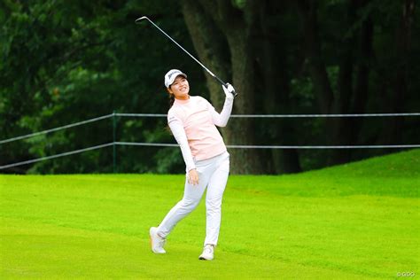 画像詳細 2022年 北海道meijiカップ 2日目 櫻井心那 ルーキー櫻井心那が考えるレギュラーと下部ツアーの“差” 【2022年 北海道