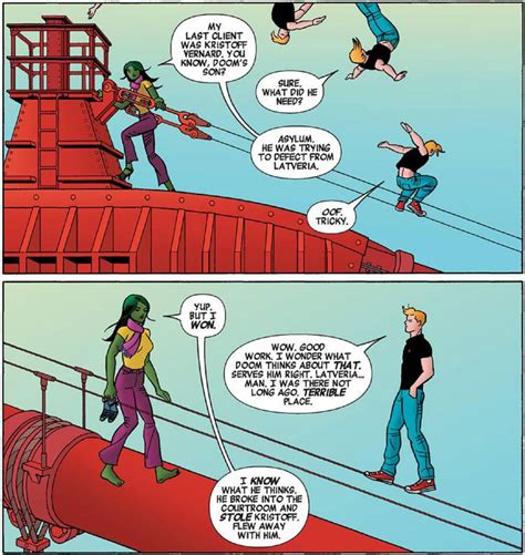 Las Veces Que She Hulk Ha Hecho Equipo Con Daredevil En Los Cómics