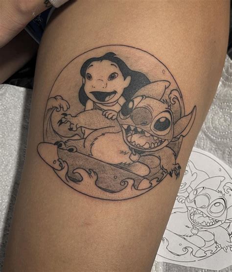 Disney Stitch Tattoo Designs