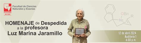 Homenaje De Despedida A La Profesora Luz Marina Jaramillo Facultad De