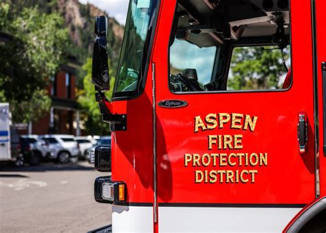 Aspen Fire Protection District Receives ‘largest T To Date