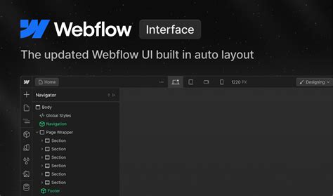 Webflow New Ui Responsive Interface Figma