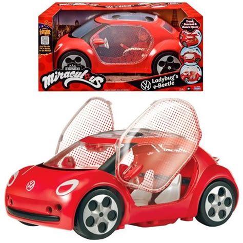 Voiture Miraculous Ladybug Volkswagen E Beetle De Ladybug Bandai