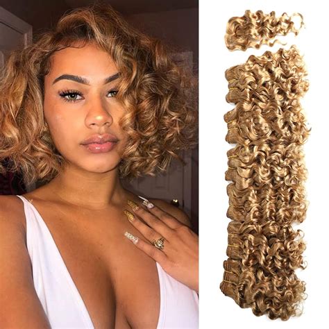 Blonde Curly Sew In Weave Hairstyles