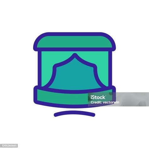 Vecteur Dicône De Scène Illustration Dillustration Isolée De Symbole De