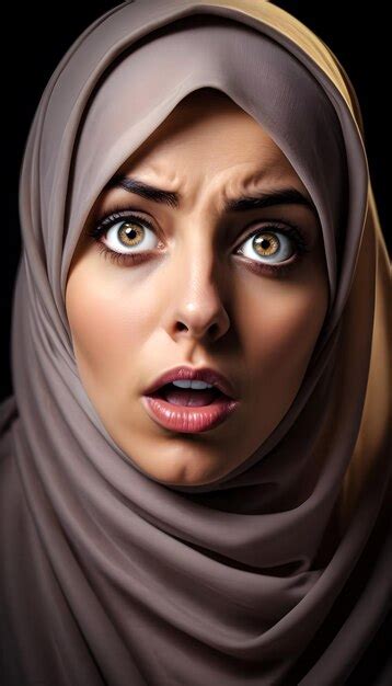 Premium Photo High Resolution Portrait Of Woman With Headscarf