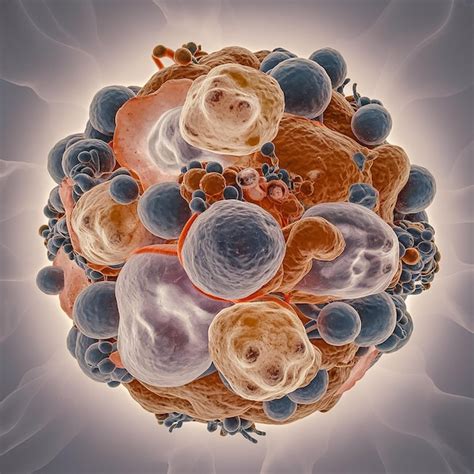 Premium Photo Cluster Of Fat Cells  Image Generated With Ai