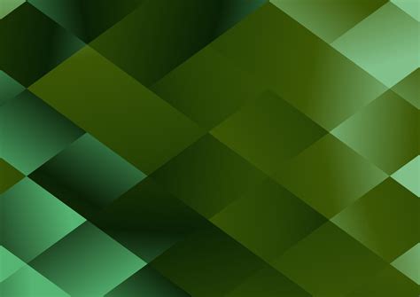 Abstract Dark Green Gradient Geometric Triangle Pattern Background Illustration