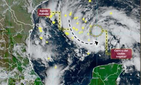 Se Forma Potencial Ciclón Tropical En El Golfo De México