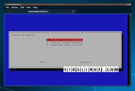 你现在可以在arch Linux上安装ubuntu的unity桌面了，具体方法如下 Linuxeden开源社区