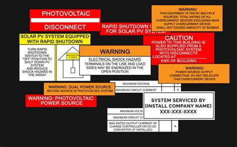 Solar PV Labeling NEC 2017 ECUIP