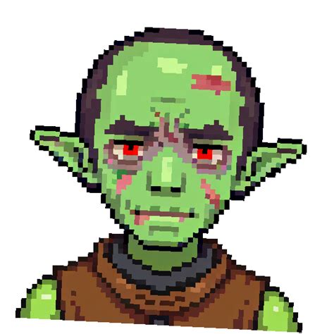Goblins Portrait Pack Asset Pixelart Pixel Art Sprite Bust Trolls