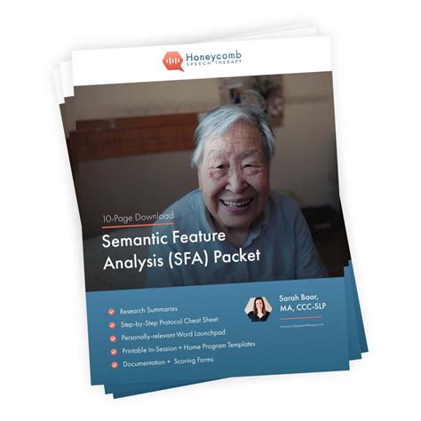 Semantic Feature Analysis Honeycomb Speech Therapy