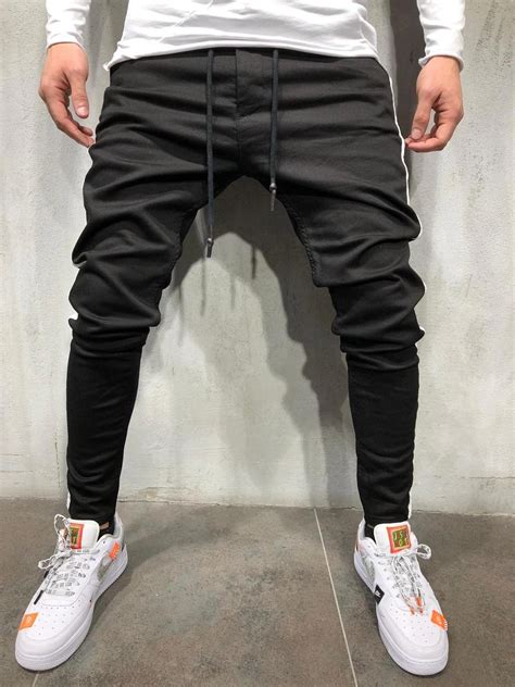 Mannen Slim Jeans Broek Casual Mannen Gewassen Den Grandado