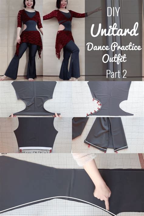 Diy Unitard Belly Dance Class Wear Part 2 Sew Sparkly Belly