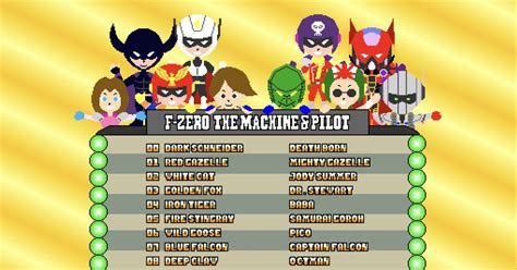 F Zero エフゼロパイロットマシン名簿 ドッター 高見沢 のイラスト Pixiv