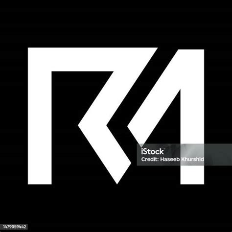 Logo Rm Minimal Icône Dune Lettre Mr Sur Fond De Luxe Idée De Logo