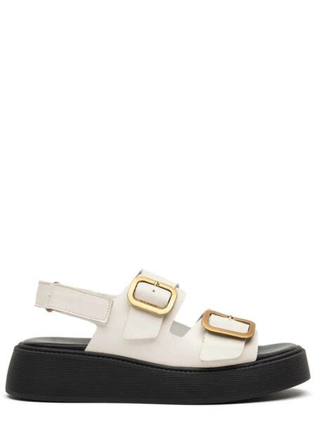 Komis And Komis Flatform Σανδάλια A34 White Angels Fashion