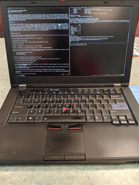 At The Library With My Trusty Thinkpad I Think Coreboot Is The Only Thing Missing R Thinkpad