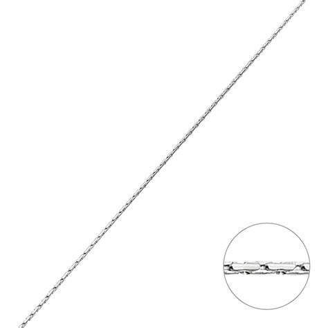 Cardano Chain 0 5mm 1m G Silver