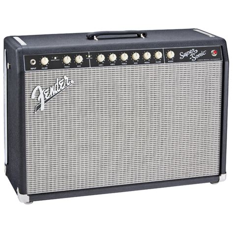 Fender Super-Sonic 60 Combo, Black | Gear4music
