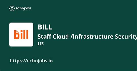 Bill Is Hiring Staff Cloud Infrastructure Security Engineer Us Aws
