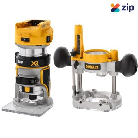 Dewalt DCW604N-XJ - 18V XR Li-ion Cordless 1/4" Laminate Trimmer Router ...