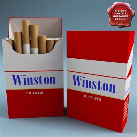 Winston Cigarette Box