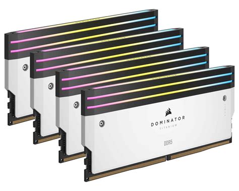 corsair reveals dominator titanium ddr5 memory