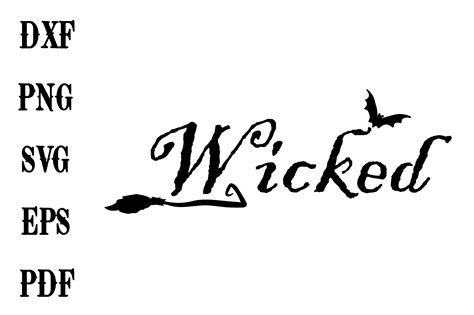 Wicked Svg Graphic By Nelly Design · Creative Fabrica