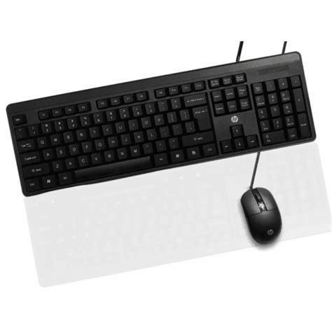 Hp Km150 Wired Keyboard Mouse Combo At ₹ 1400set Hp Keyboard And Mouse