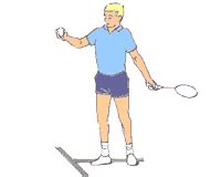  De Saque Badminton Para Compartir En Badminton  Animado