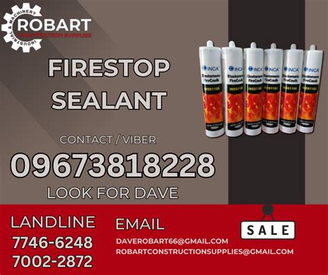 Firestop Sealant Commercial And Industrial Industrial Equipment On Carousell