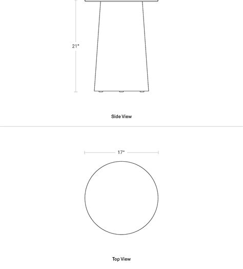 Circula Tall Side Table Modern Furniture Blu Dot