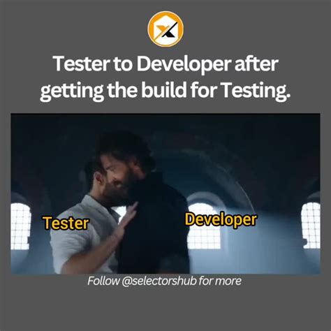 Selectorshub On Linkedin Selectorshub Officememe Developer Tester