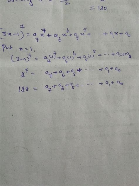 If 3x 1 7 A7x 7 A6x 6 A5x 5 A1x A0 Then A7 A6 A5 A1 A0