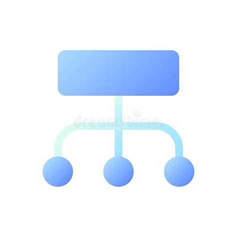 Processus De Structuration Des Données Pixel Parfait Dégradé Plat
