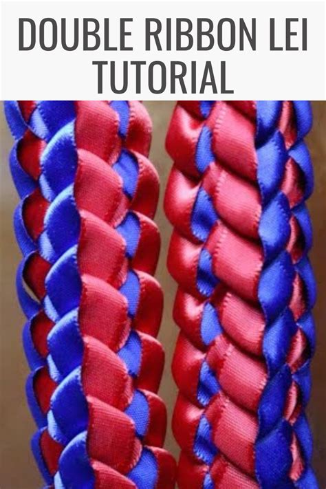 Double Ribbon Lei Tutorial In 2025 Graduation Leis Diy Graduation