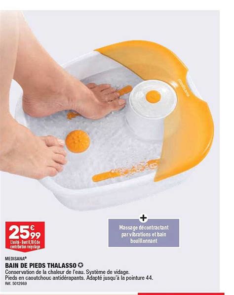 Promo Medisana Bain De Pieds Thalasso Chez Aldi Icatalogue Fr