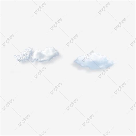 만화 일러스트 흰 구름 하늘 만화 흰 하늘 Png 일러스트 및 Psd 이미지 무료 다운로드 Pngtree