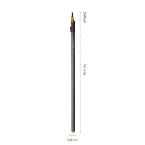 Fiskars QuikFit Extendable Telescopic Shaft 140-240cm 1000666 | Toolfix ...