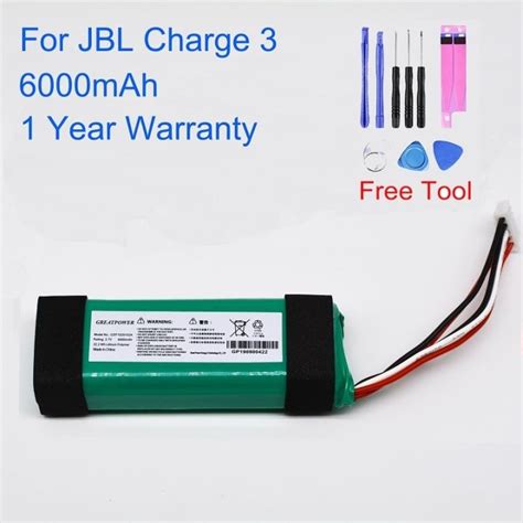 Jbl Charge Original Battery Gsp A Polymer Battery V Mah Wh Charge Lazada Ph