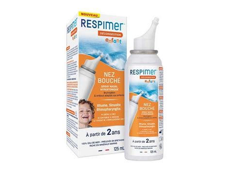 Respimer Spray Nasal Décongestion Enfant 125ml Paraphamadirect