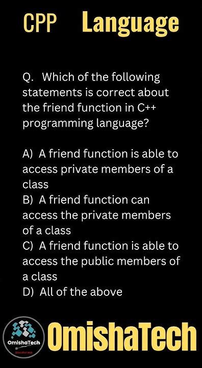 Friend Function In Cpp Shorts Viral Cppprogramming Friendfunction