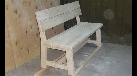 Садовая скамейка своими руками Diy Garden Bench Youtube