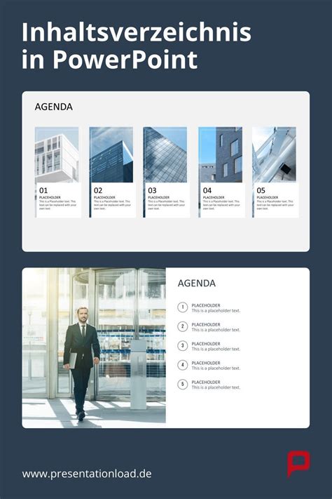 Moderne Layouts Inhaltsverzeichnis In Powerpoint Erstellen Power Point Powerpoint Erstellen